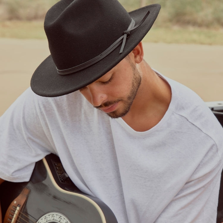 28 Eastern Tallow Fedora - Black – The Hat Store