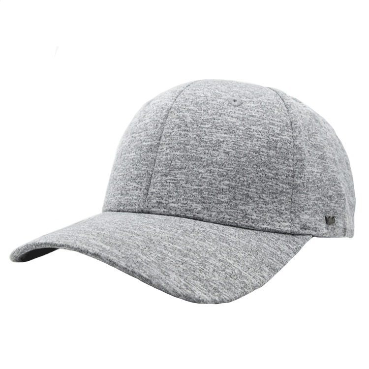 UFLEX 6 Panel Snapback Curved Cap - Grey Melange – The Hat Store