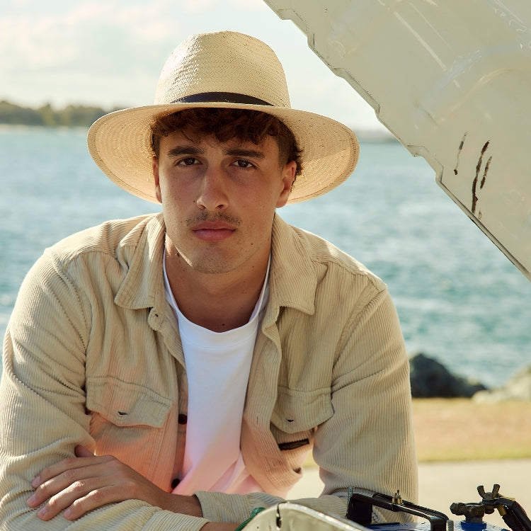 28 Eastern Zephyr Straw Hat - Natural – The Hat Store