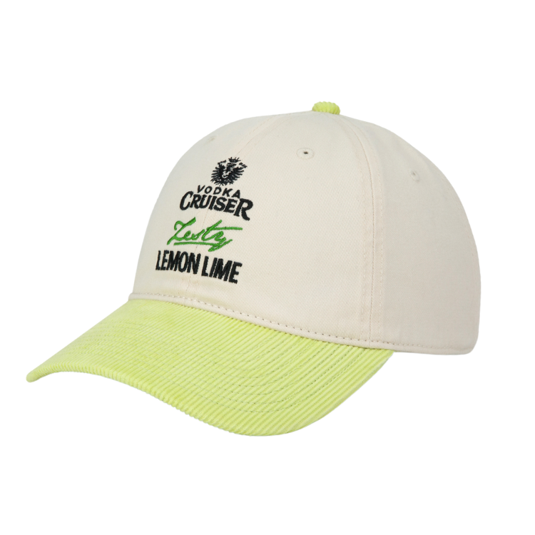 American Needle Vodka Cruiser Lime Two Tone Cord Ball Park - Ivory/Lig ...