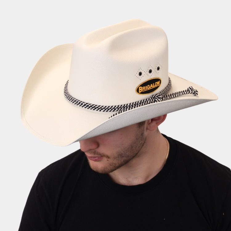 Brigalow Triple Diamond Western Hat - White – The Hat Store