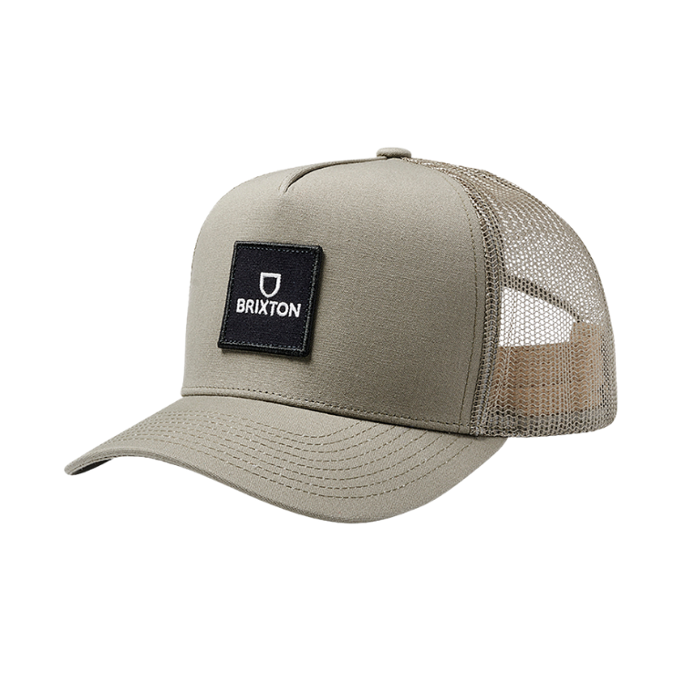 Brixton Alpha Block X C MP Mesh Cap - Cinder Grey/Cinder Grey – The Hat ...