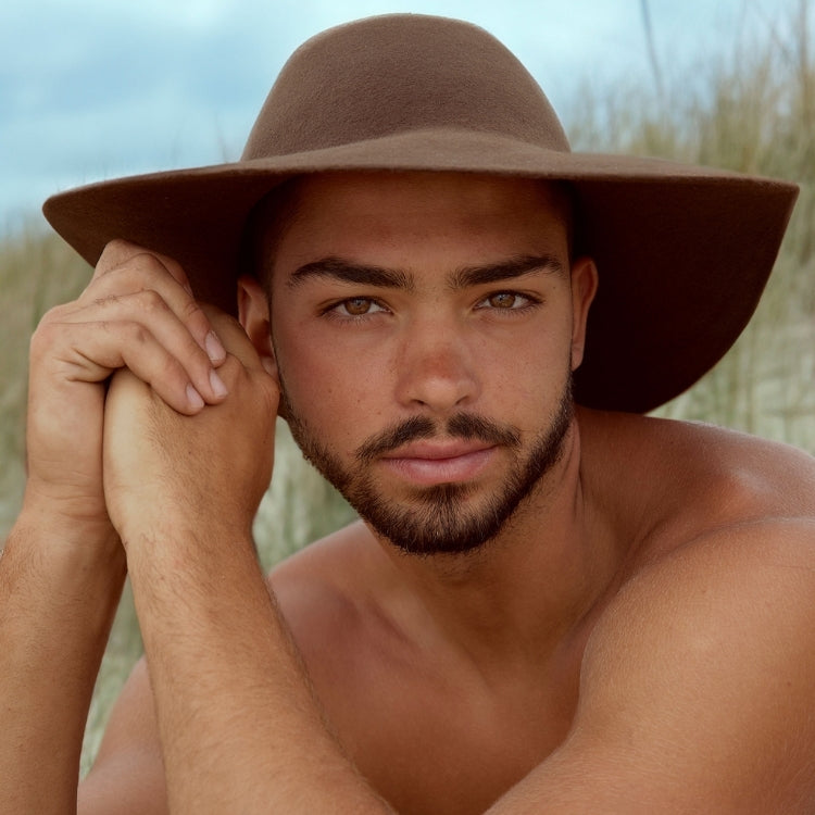 GC Hats Hillbilly Nomad Wool Felt Hood Hat - Chocolate – The Hat Store