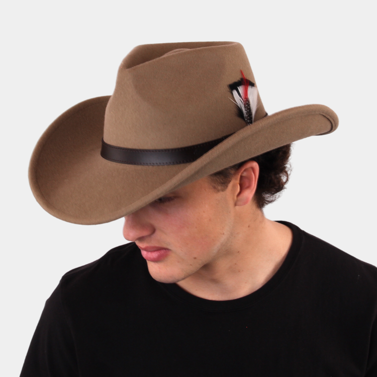 GC Hats Outlander Felt Cowboy Hat - Bran – The Hat Store