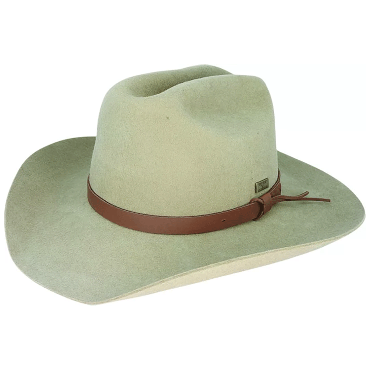 Flinders Cattleman Western Hat - Bran – The Hat Store